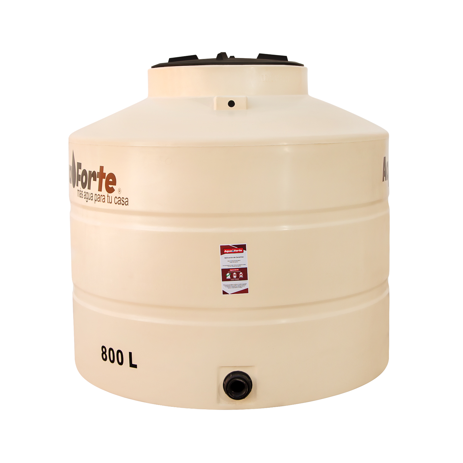 Tinaco tricapa 800 L | AquaForte